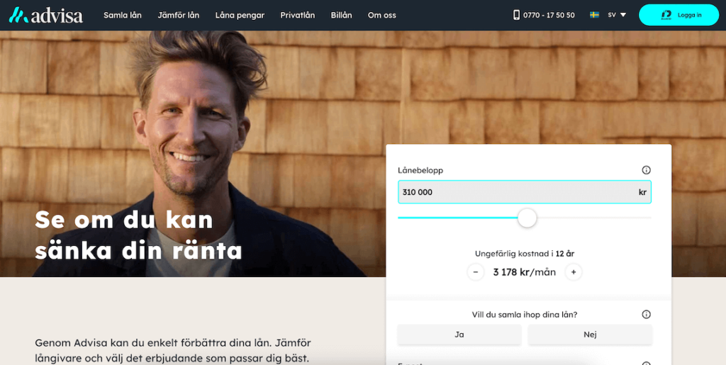 Advisa - Lån upp till 800 000 kr - Omdöme & Recension